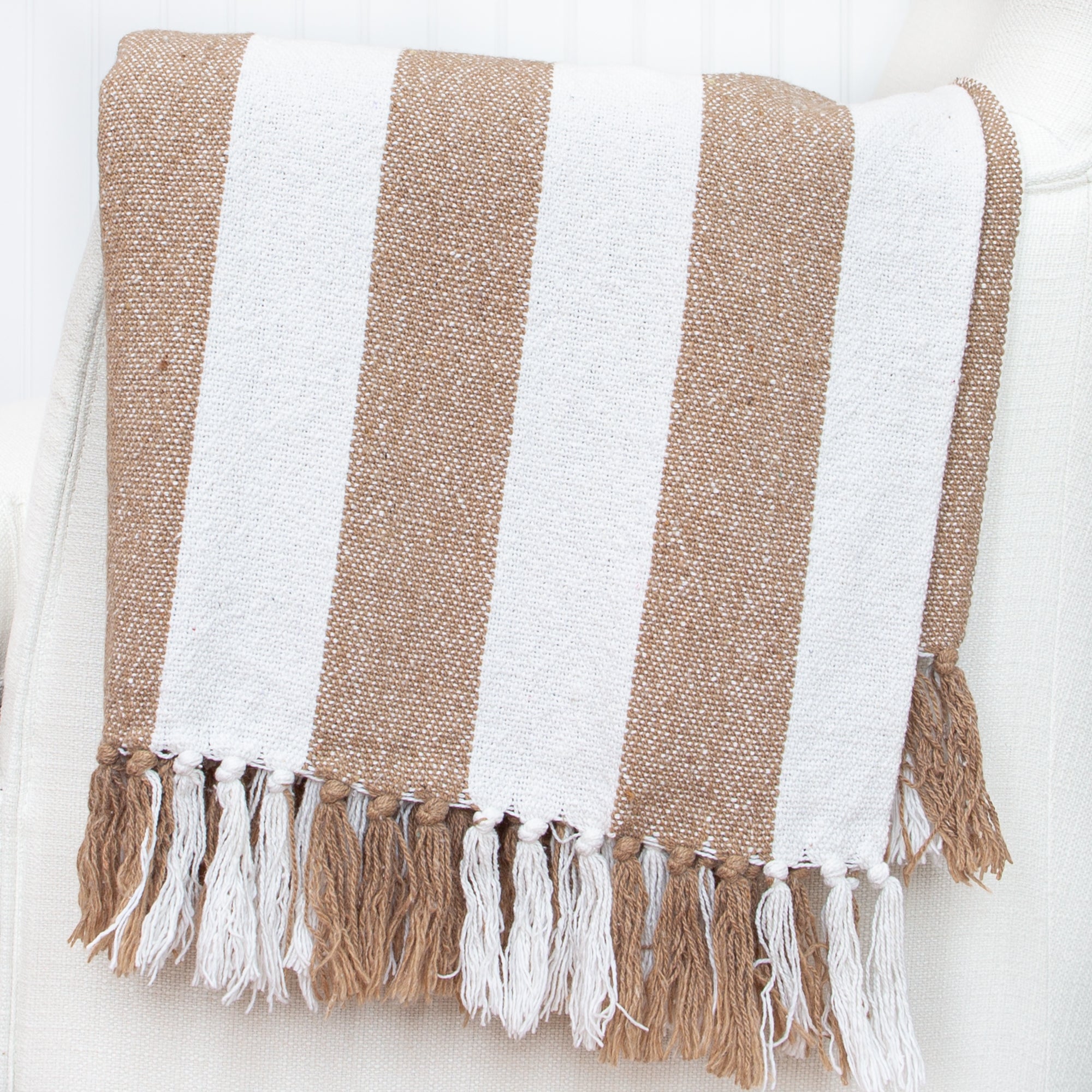 Striped Throws- Choose from two colors – Interior Delights