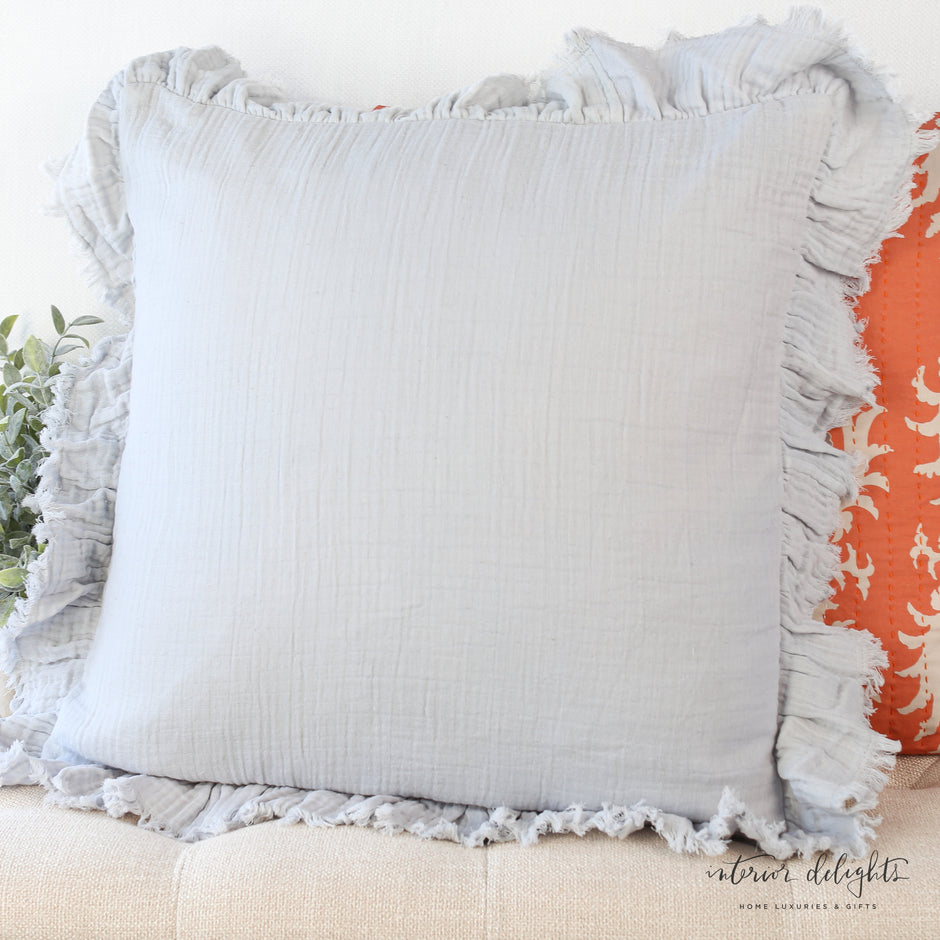 Blue Pillows – Interior Delights